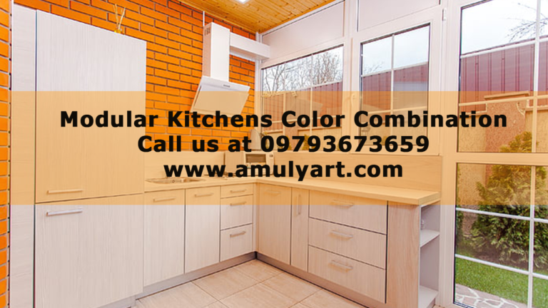 Modular Kitchen Colour Combinations | Modular Kitchen Lucknow